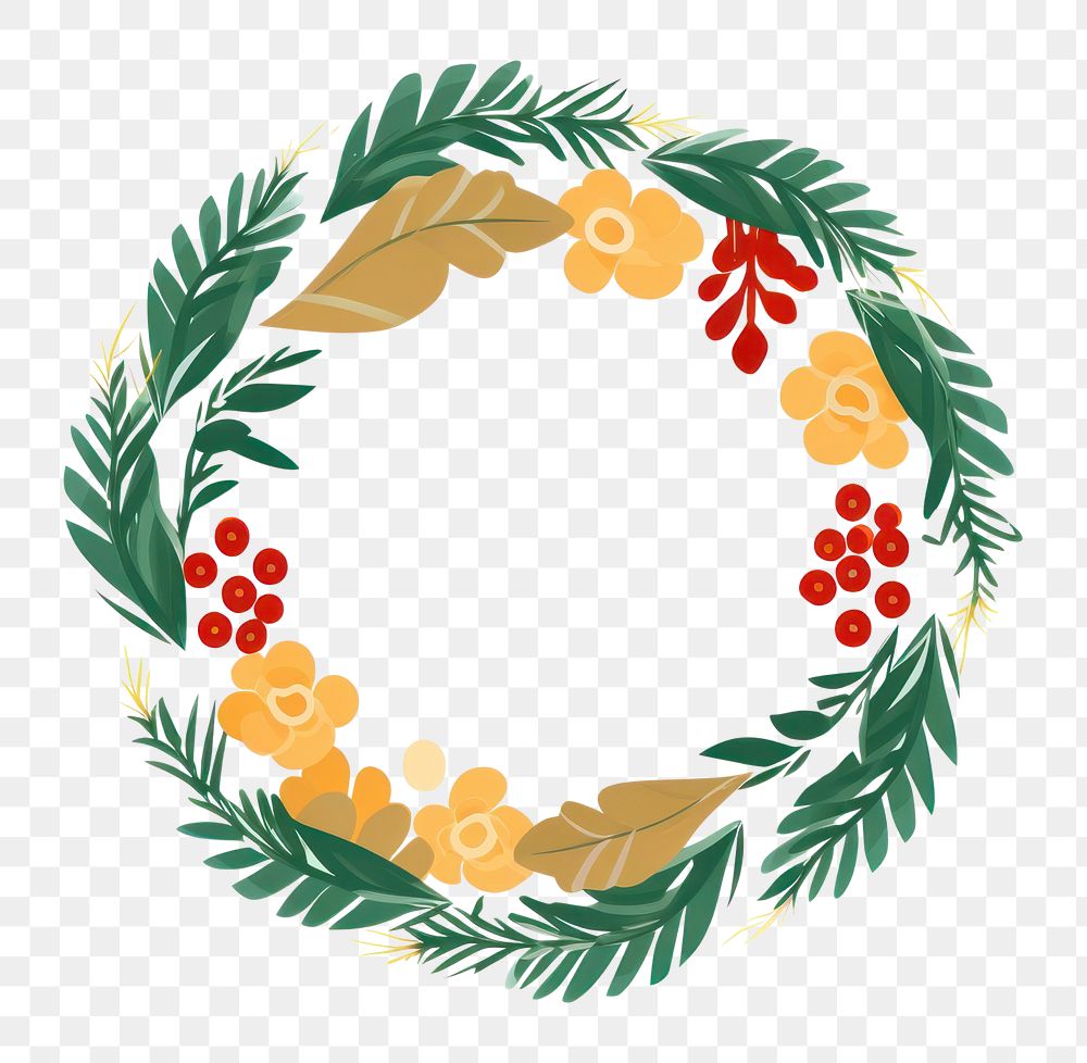 PNG Christmas wreath decoration christmas | Free PNG - rawpixel