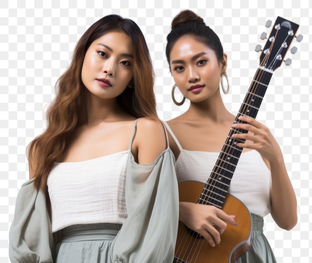 PNG Guitar music musician women. | Free PNG - rawpixel