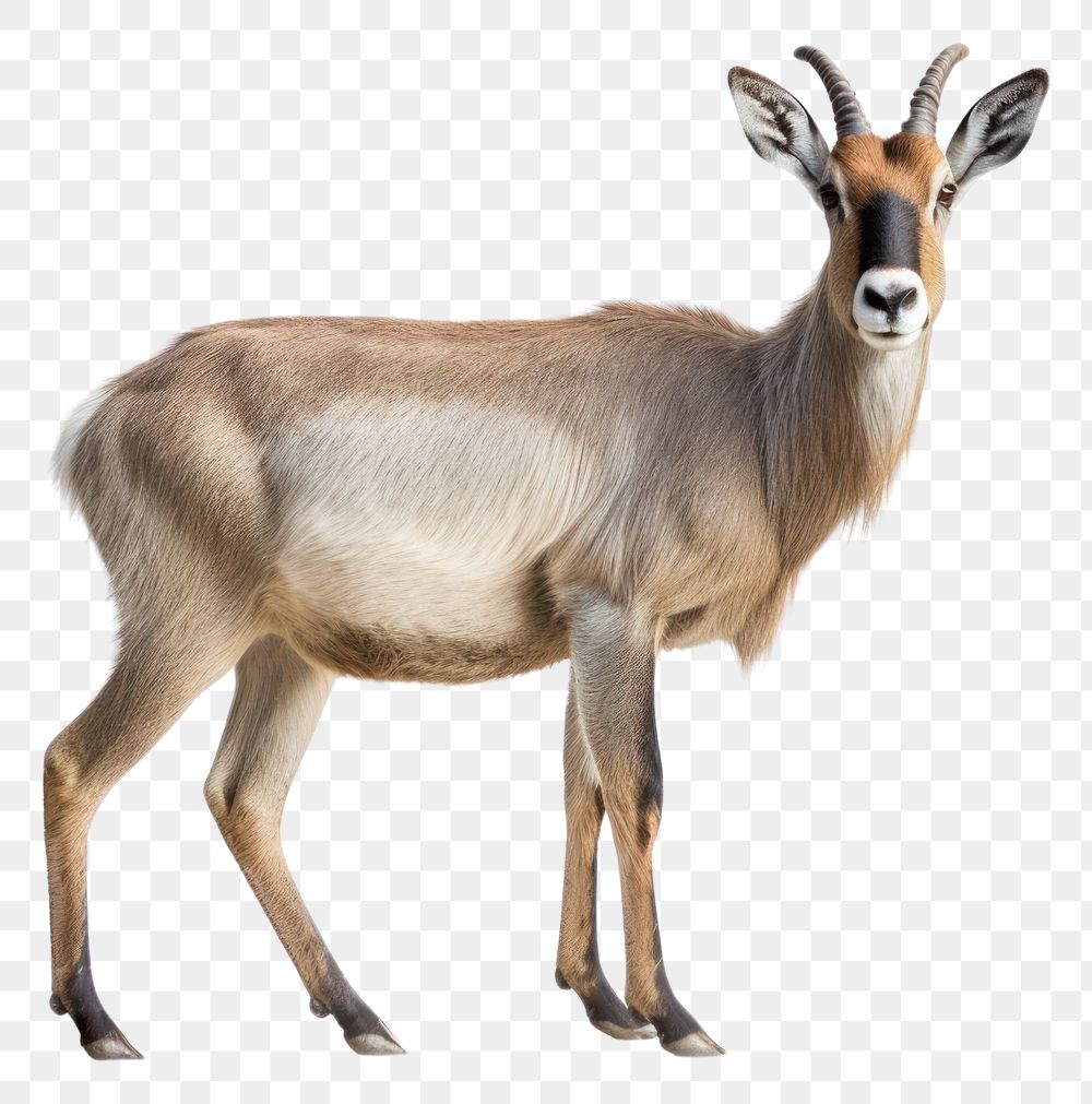 PNG Waterbuck wildlife animal mammal. | Free PNG - rawpixel