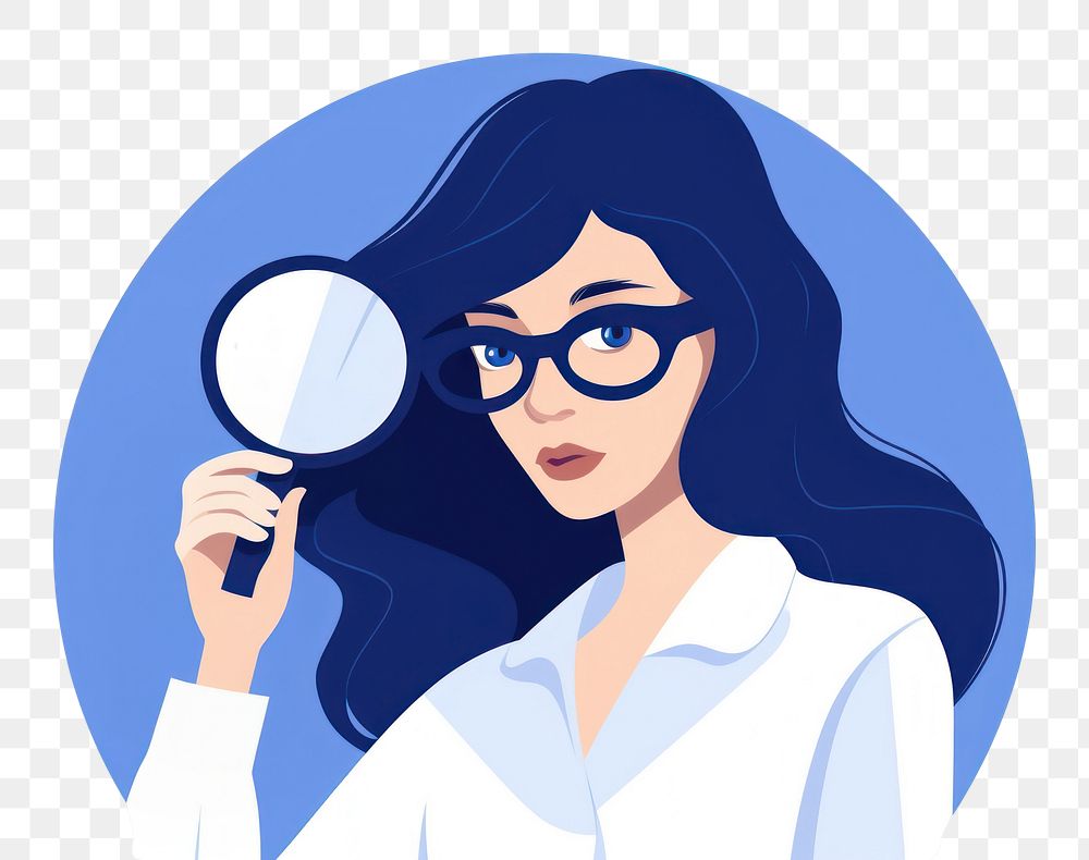 PNG Magnifying portrait glasses holding. | Premium PNG - rawpixel