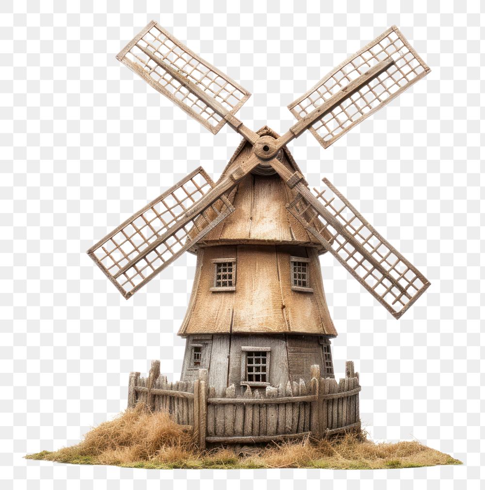 PNG Wind mill windmill outdoors | Premium PNG - rawpixel