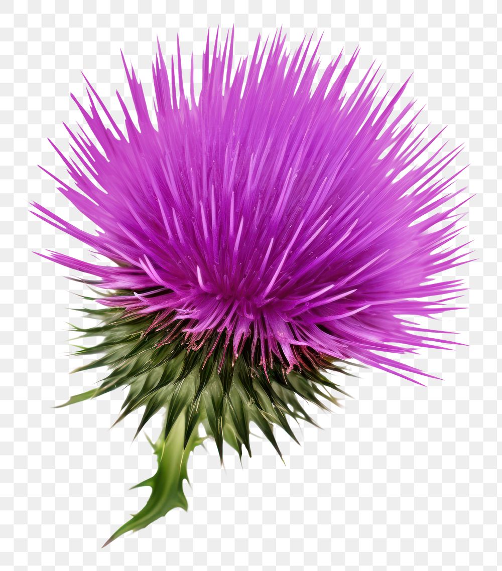 PNG Thistle flower thistle plant | Premium PNG - rawpixel