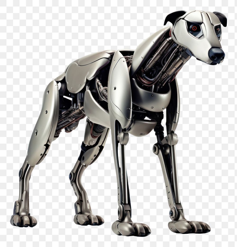 PNG Minimal dog robot sighthound | Premium PNG - rawpixel