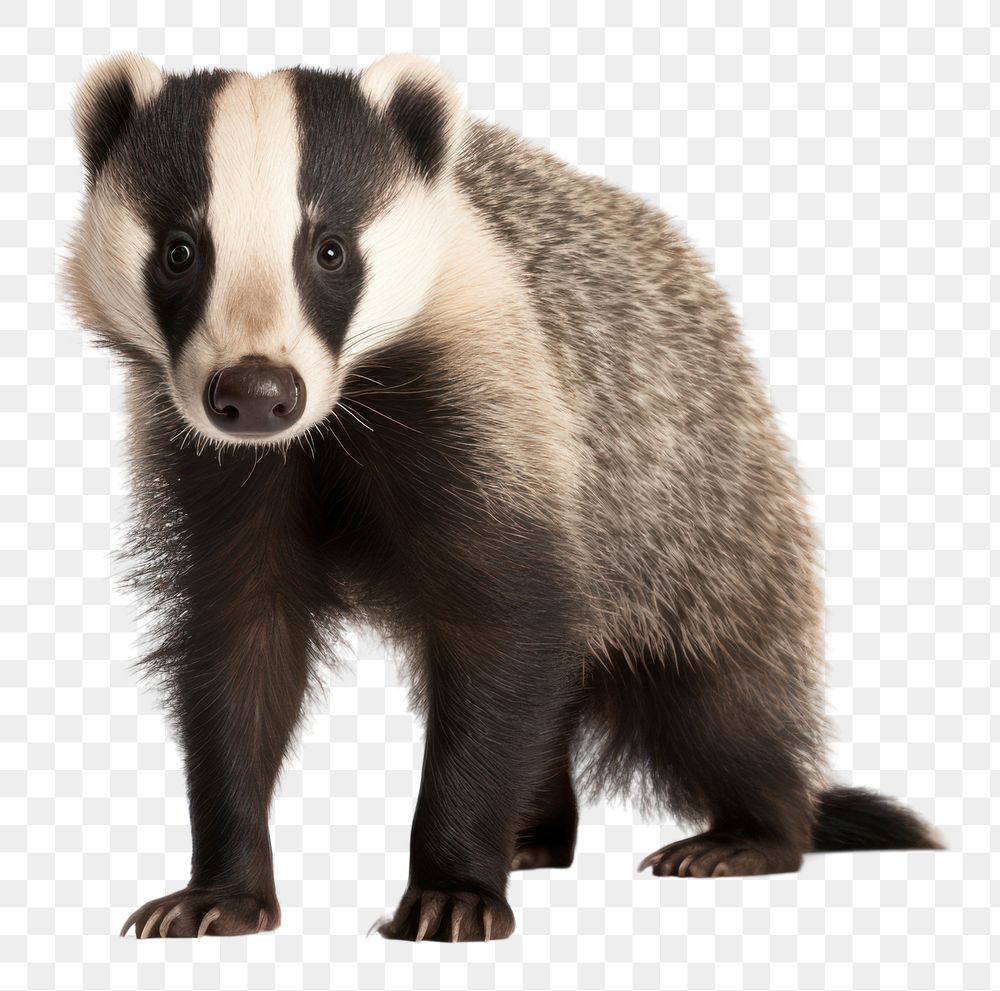 PNG Badger wildlife animal mammal. | Premium PNG - rawpixel
