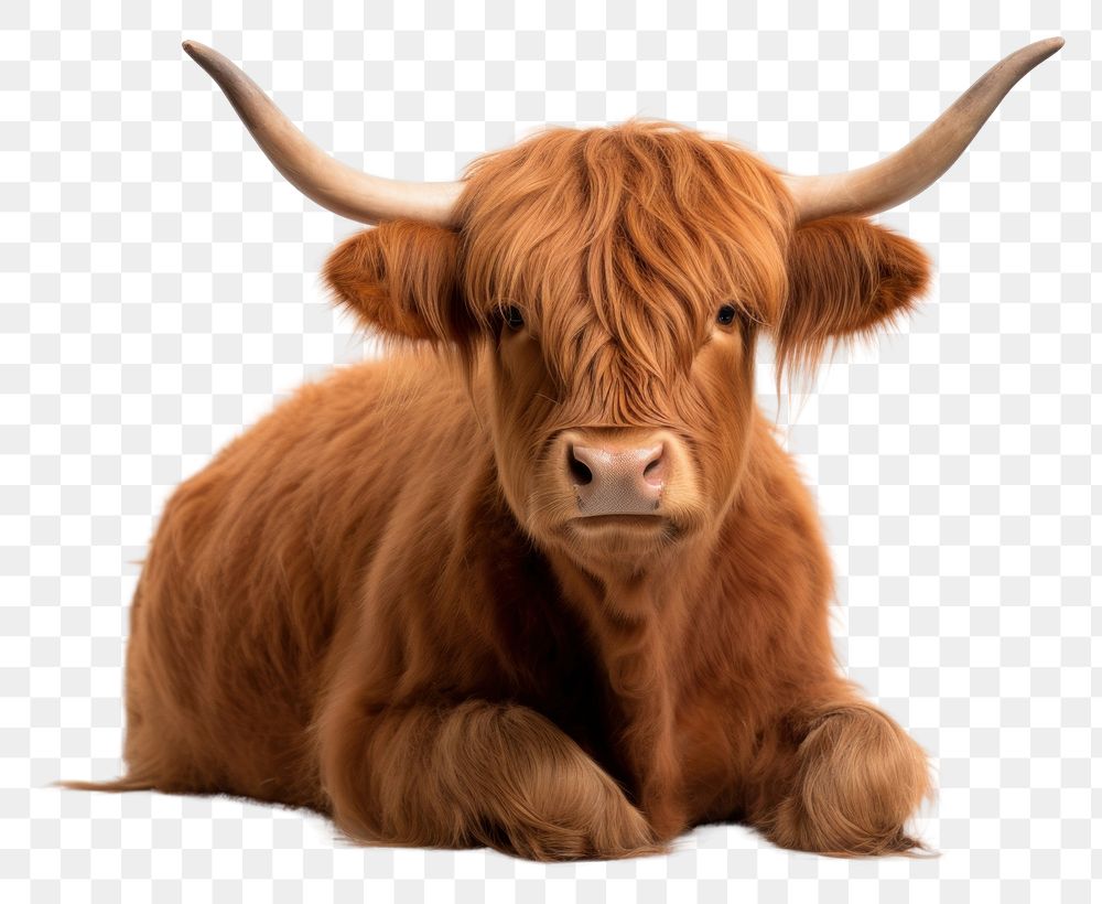 PNG Highland cow livestock mammal | Premium PNG - rawpixel
