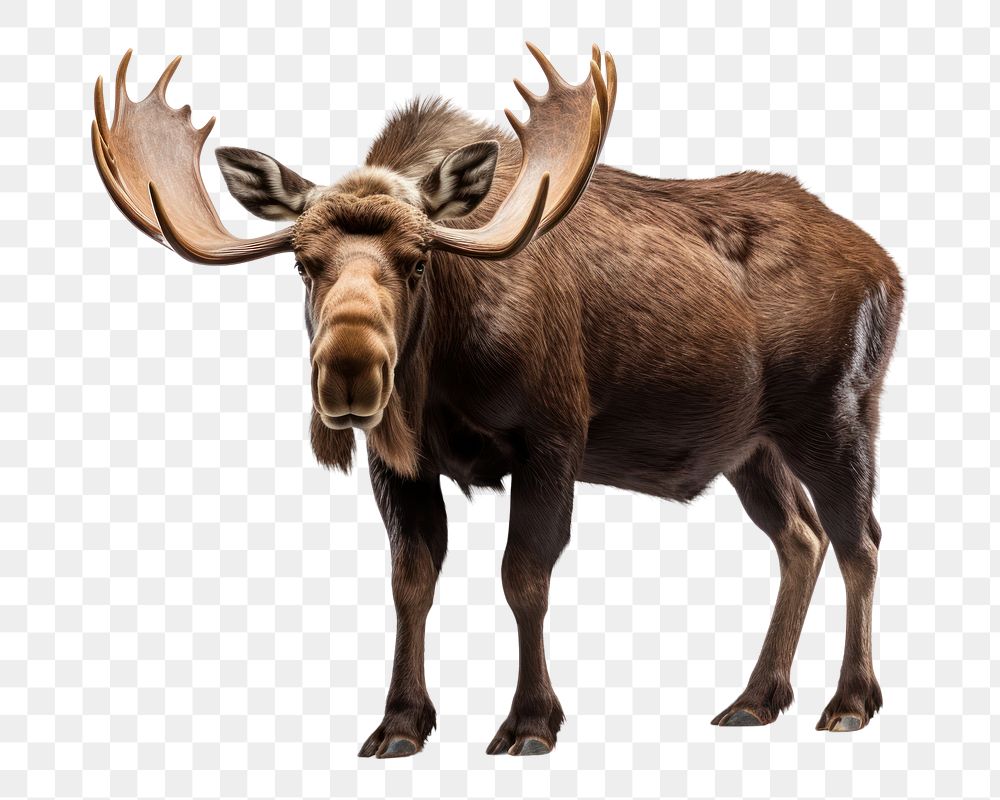 PNG Moose wildlife animal mammal. | Free PNG - rawpixel