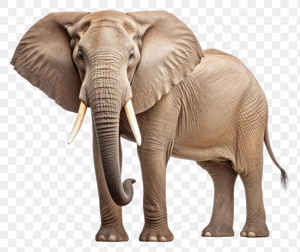 PNG Young elephant wildlife standing | Free PNG - rawpixel