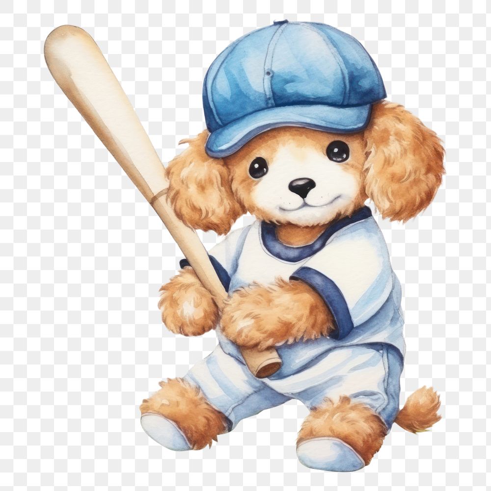 PNG Puppy playing baseball mammal | Free PNG - rawpixel