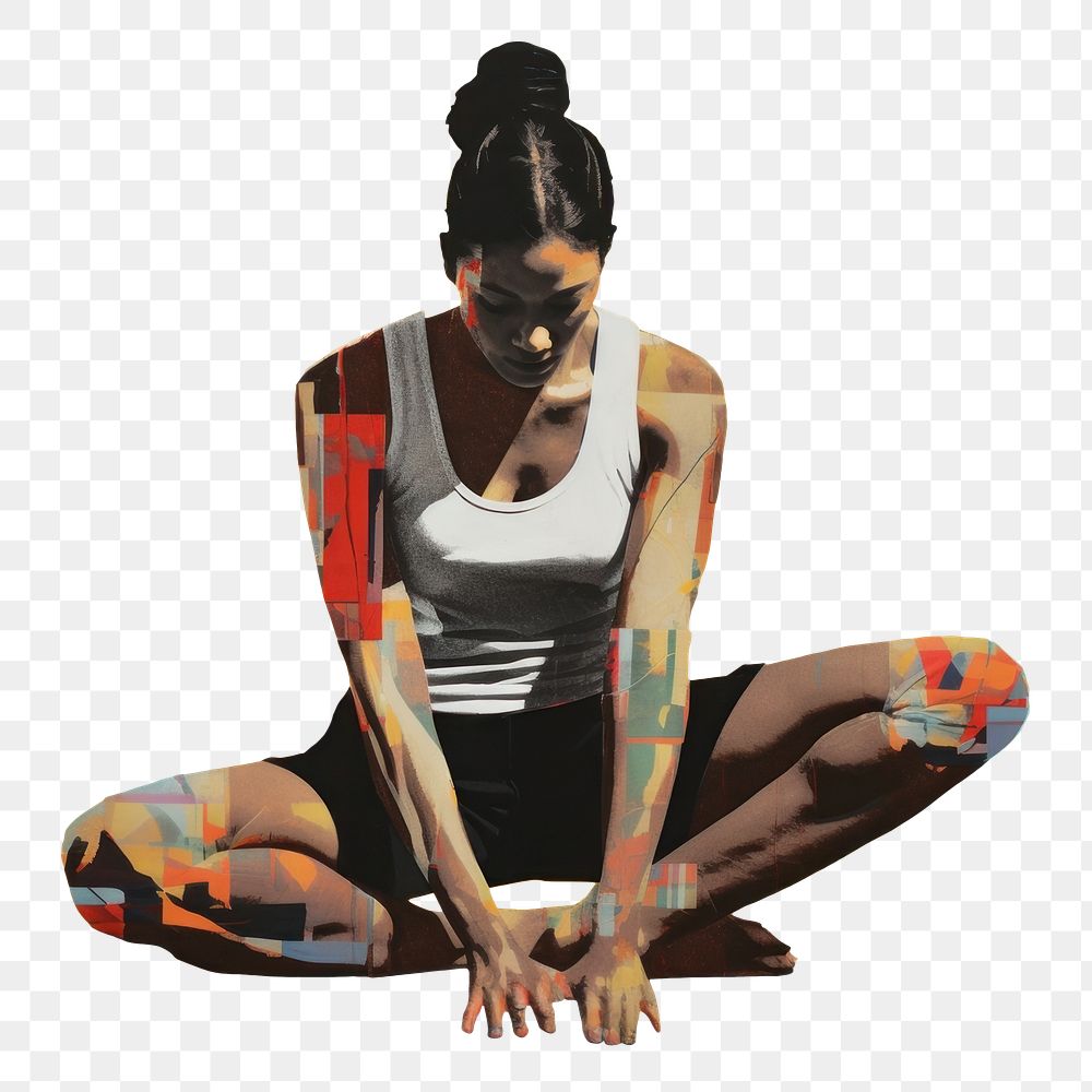 PNG Active woman using hip | Premium PNG - rawpixel