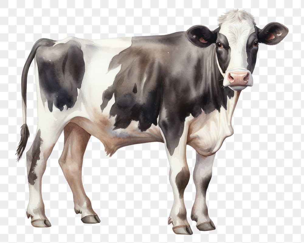PNG Cow livestock drawing mammal. | Premium PNG - rawpixel