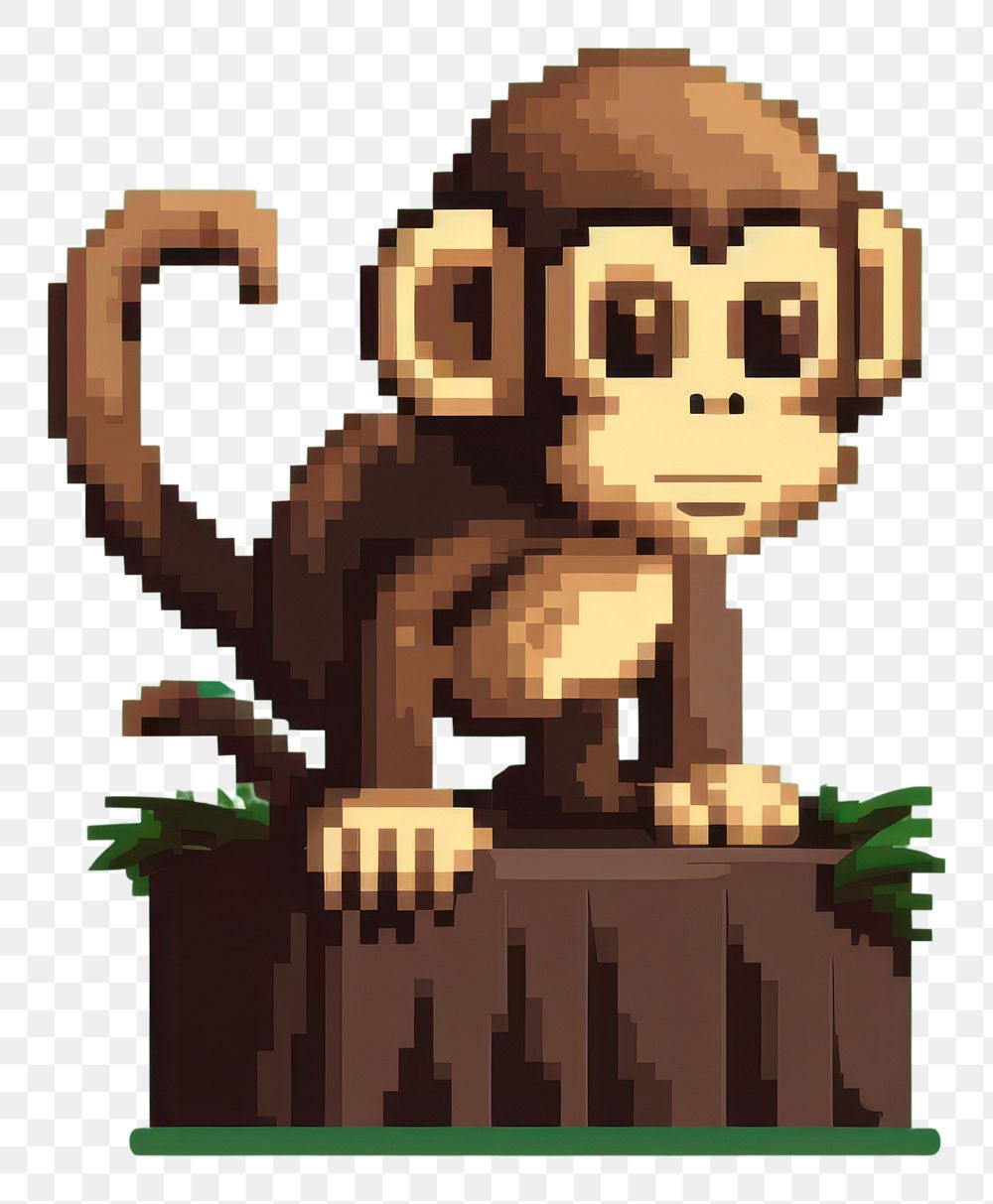 Monkey Pixelated Images | Free Photos, PNG Stickers, Wallpapers ...