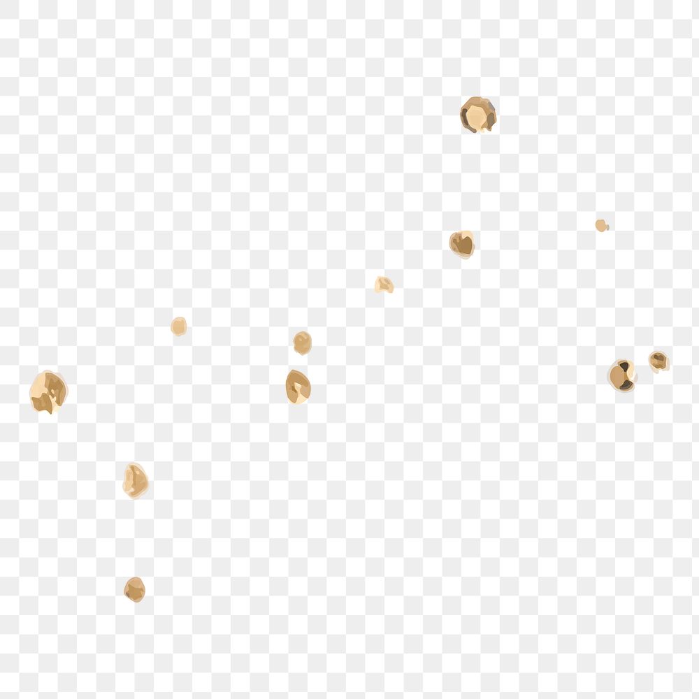 PNG Gold glitter, effect element, | Premium PNG - rawpixel