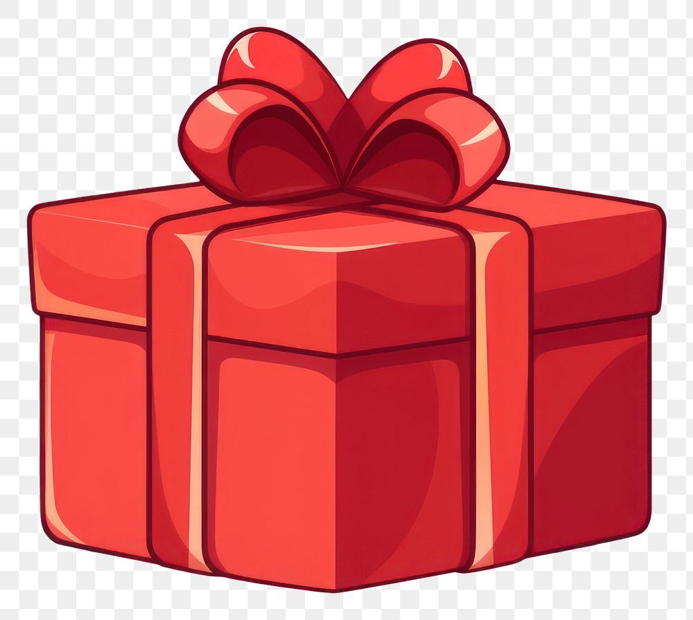PNG Red gift box celebration | Free PNG - rawpixel
