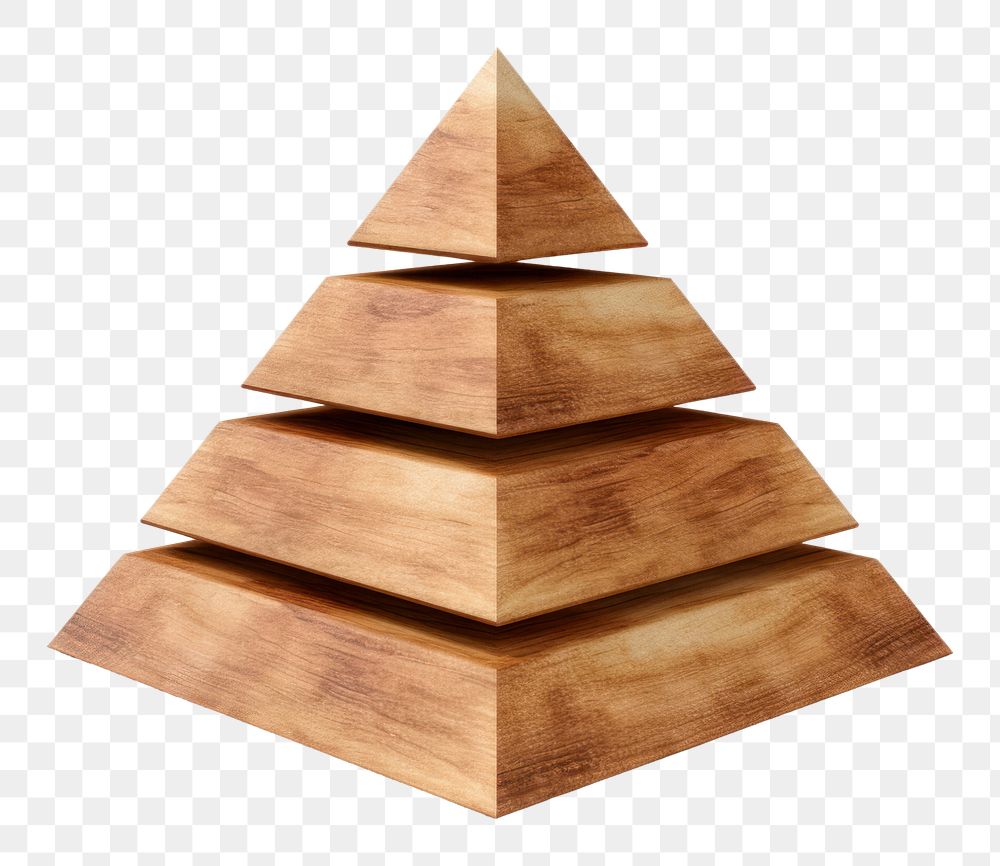 PNG Simple pyramid wood shape | Premium PNG - rawpixel
