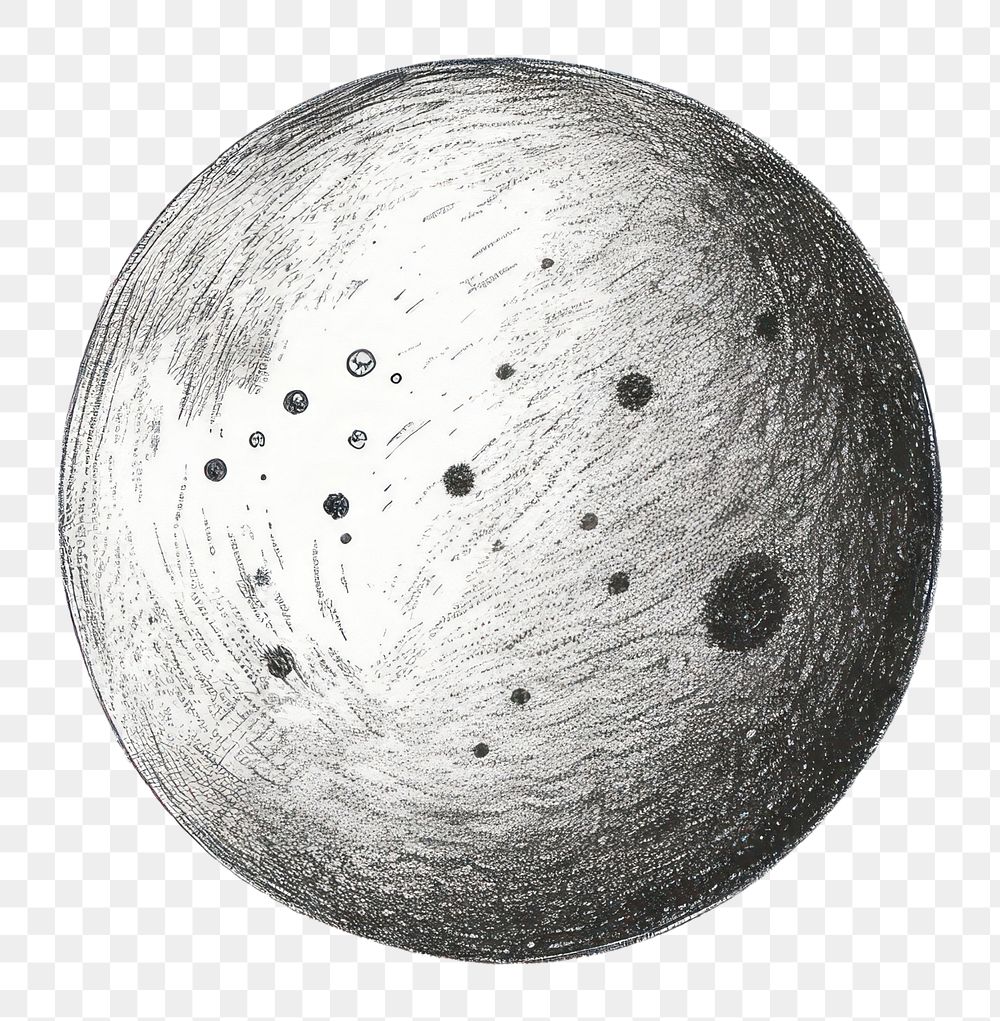 PNG Full moon sphere white | Free PNG - rawpixel