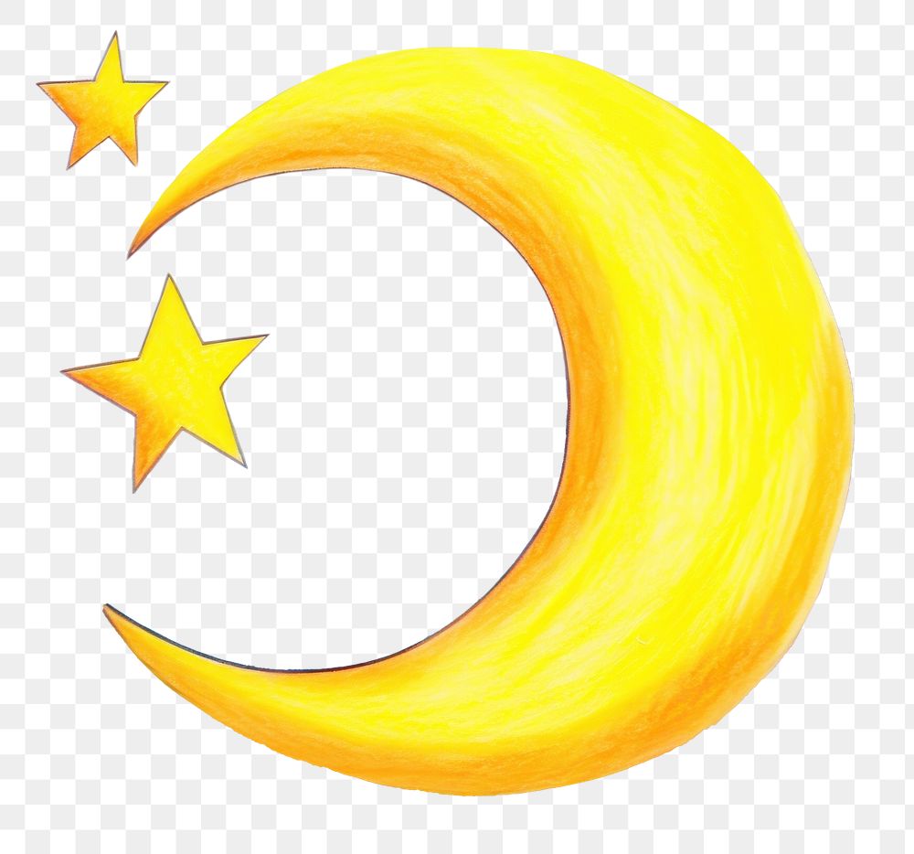 PNG Moon drawing night tranquility. | Free PNG - rawpixel