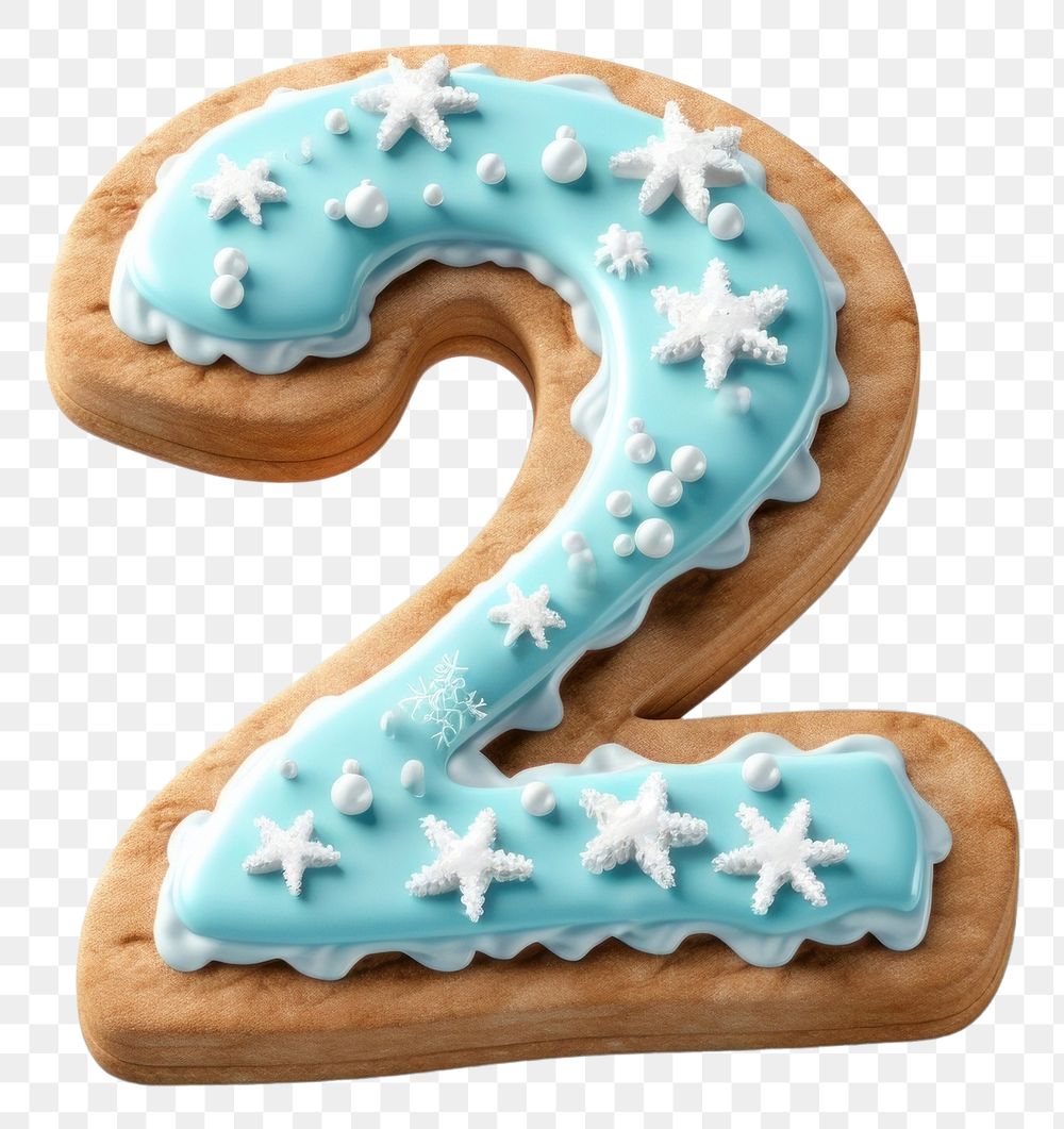 PNG Sugar cookies icing number | Free PNG - rawpixel