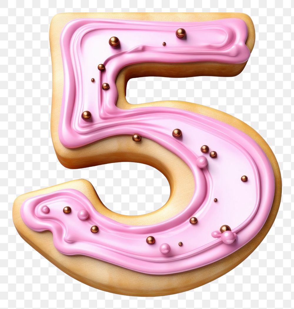 PNG Number icing text dessert. | Premium PNG - rawpixel
