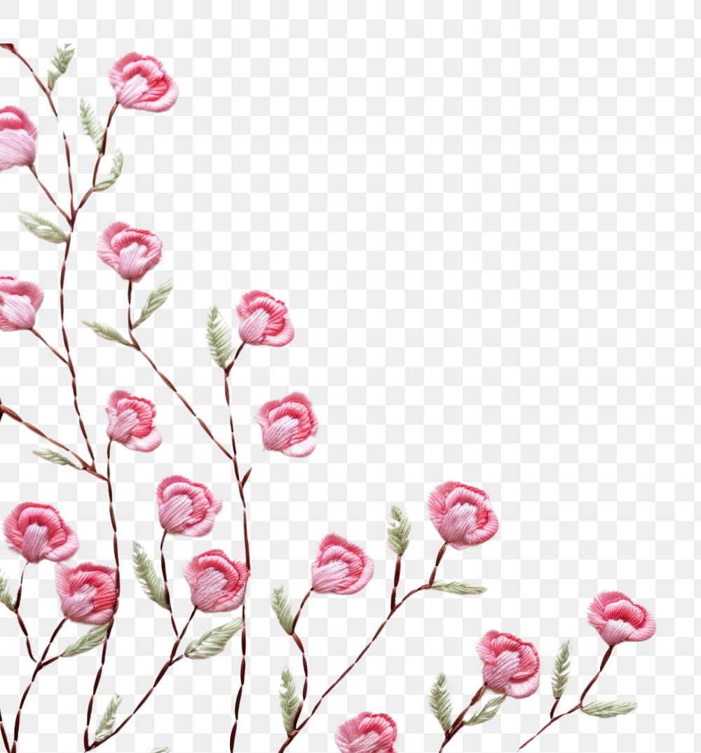 PNG Little pink roses pattern | Premium PNG - rawpixel