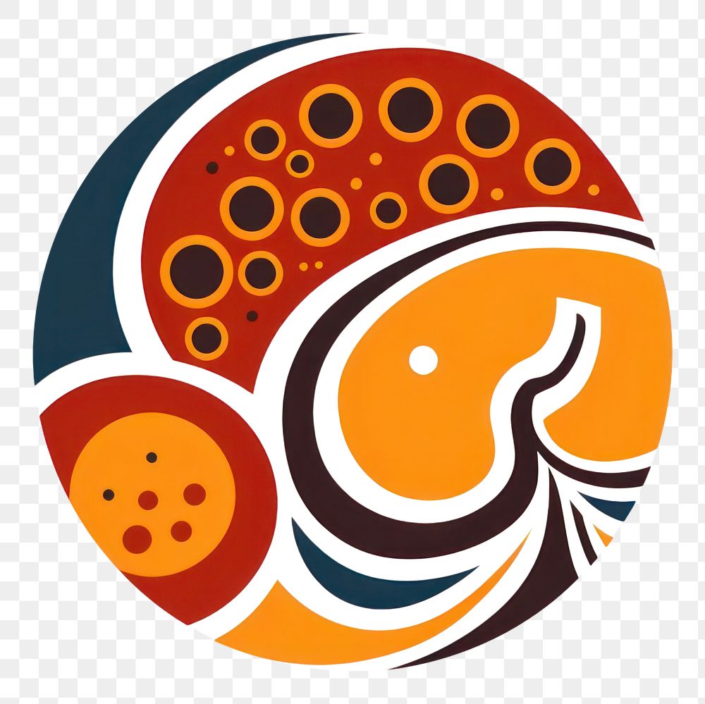 PNG Aboriginal art logo food | Free PNG - rawpixel