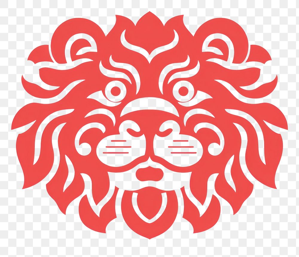 PNG Red paper pattern logo | Free PNG - rawpixel