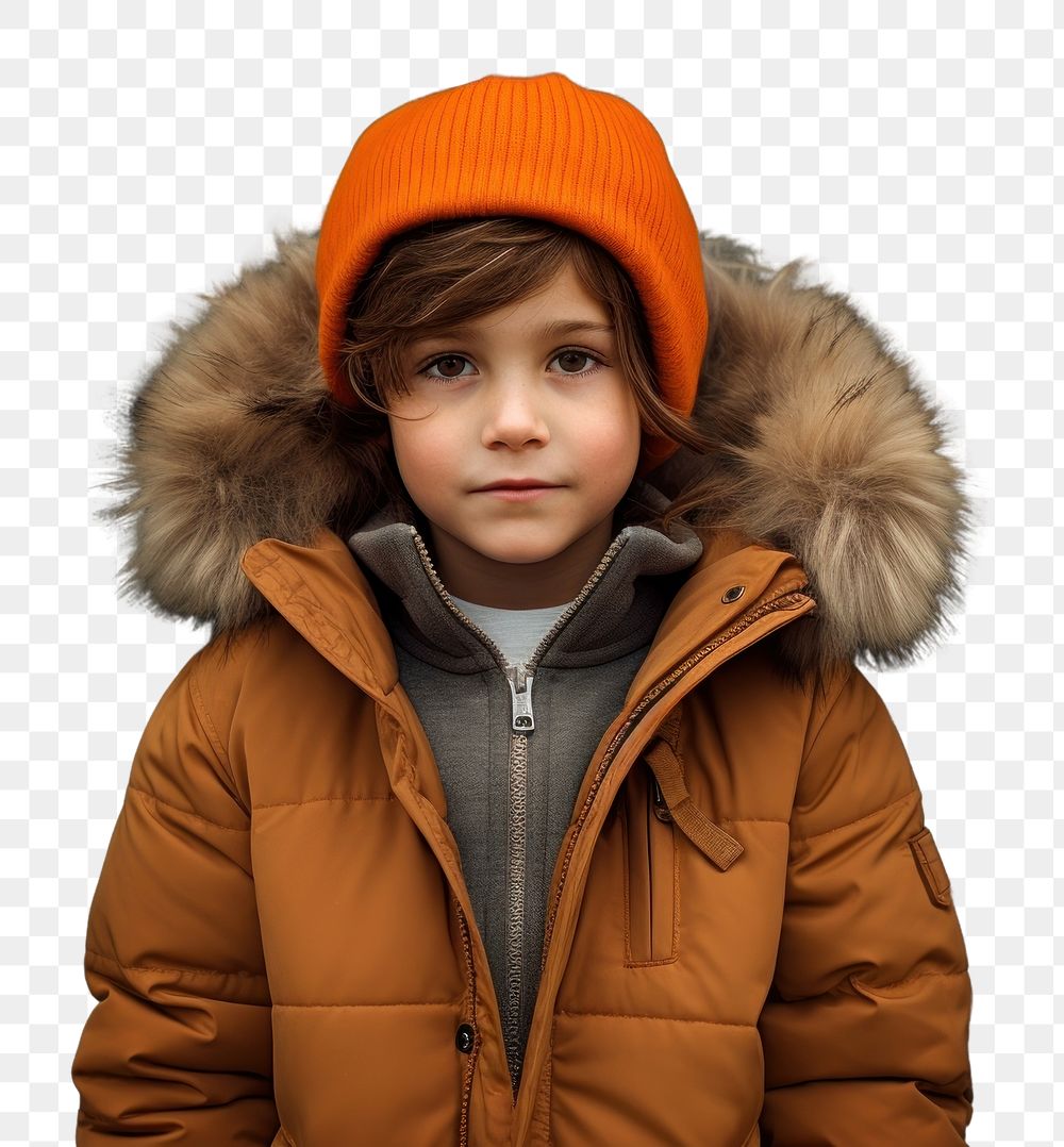 PNG kid wearing winter jacket | Free PNG - rawpixel