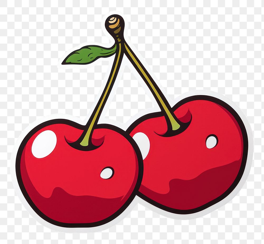 PNG Cherry fruit plant food. | Free PNG - rawpixel
