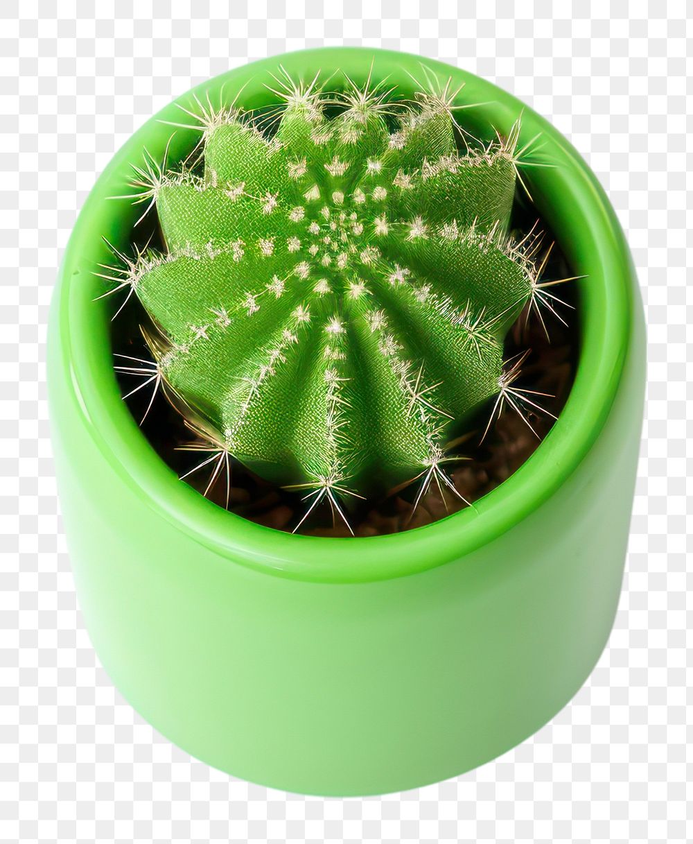 PNG mini cactus pot white | Premium PNG - rawpixel