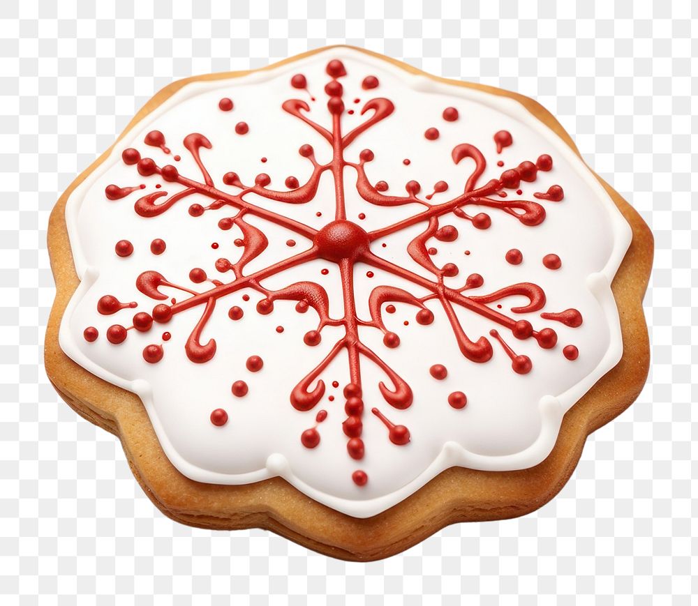 PNG Christmas cookie dessert icing. | Free PNG - rawpixel