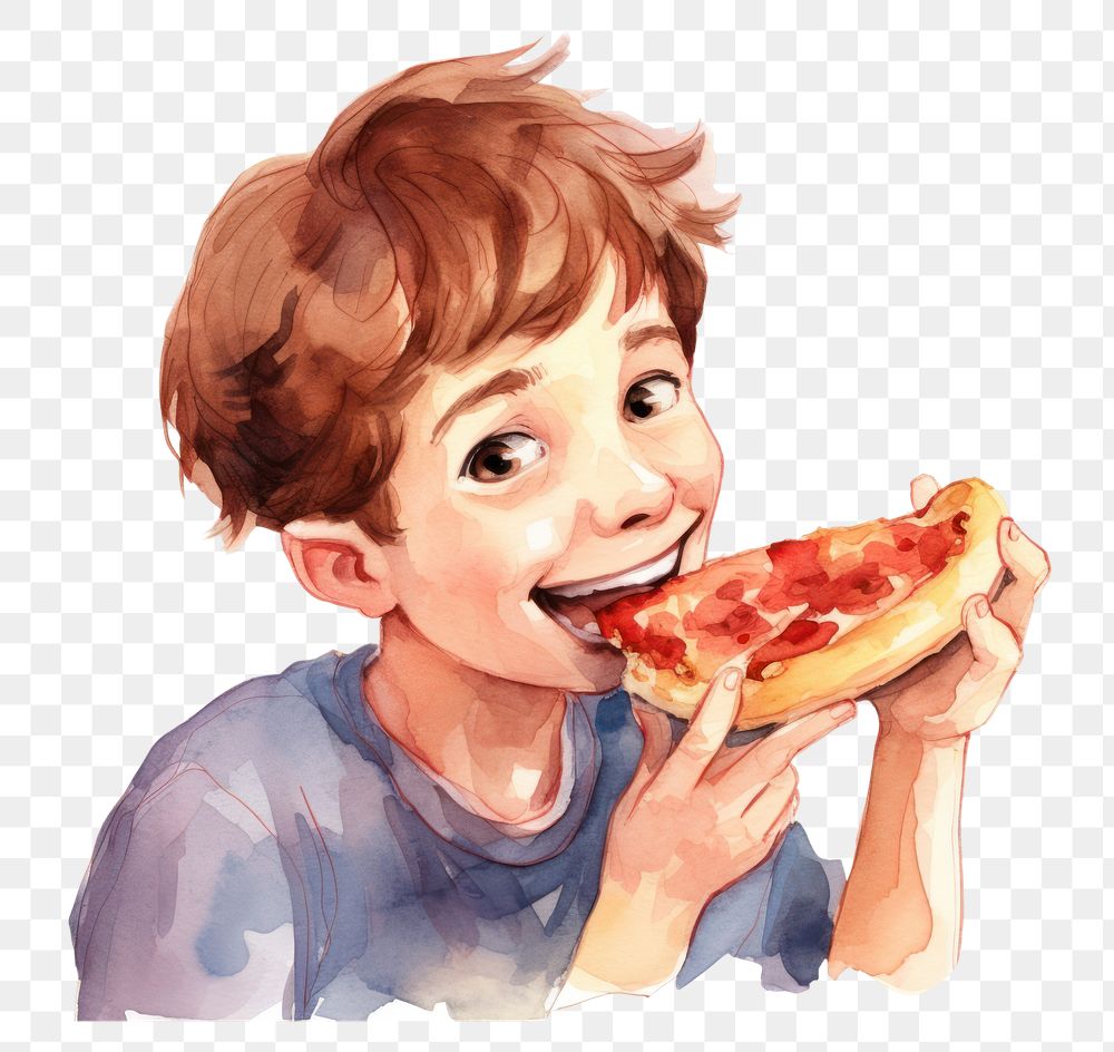 Eating food sandwich portrait. | Free PNG - rawpixel