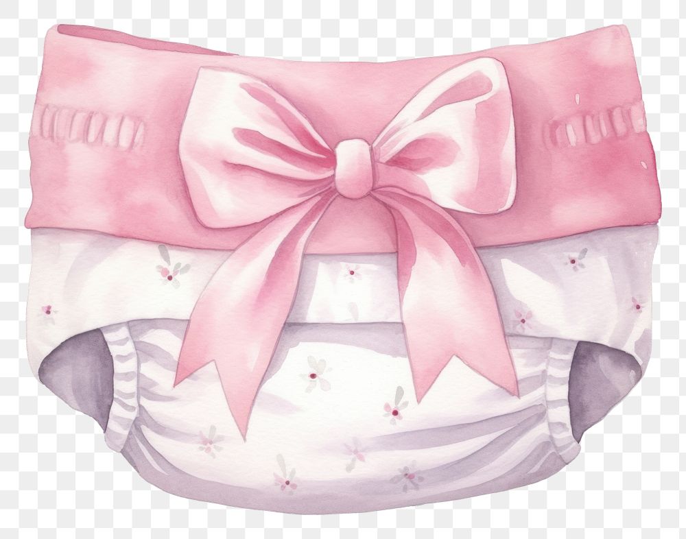 PNG Cute pink baby diaper. | Premium PNG - rawpixel