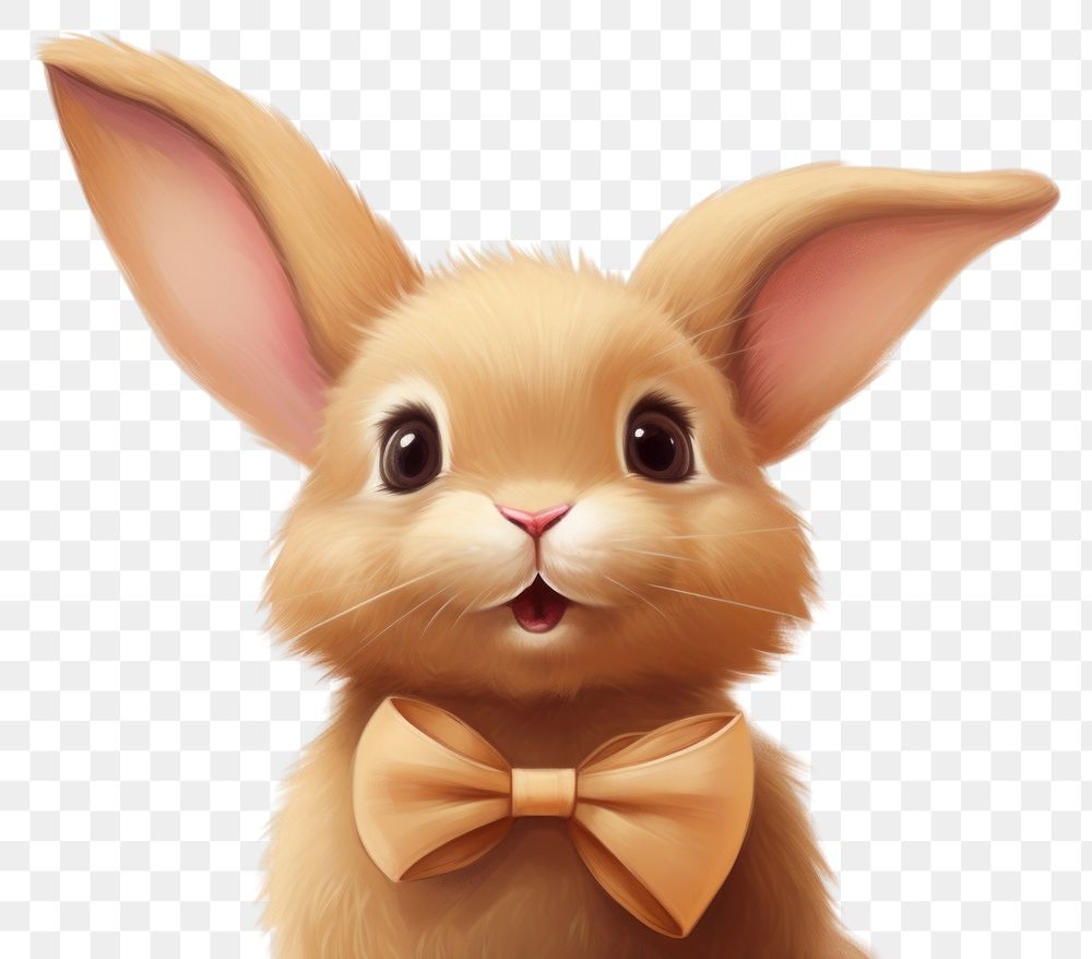 PNG Rabbit cartoon rodent animal. | Free PNG - rawpixel