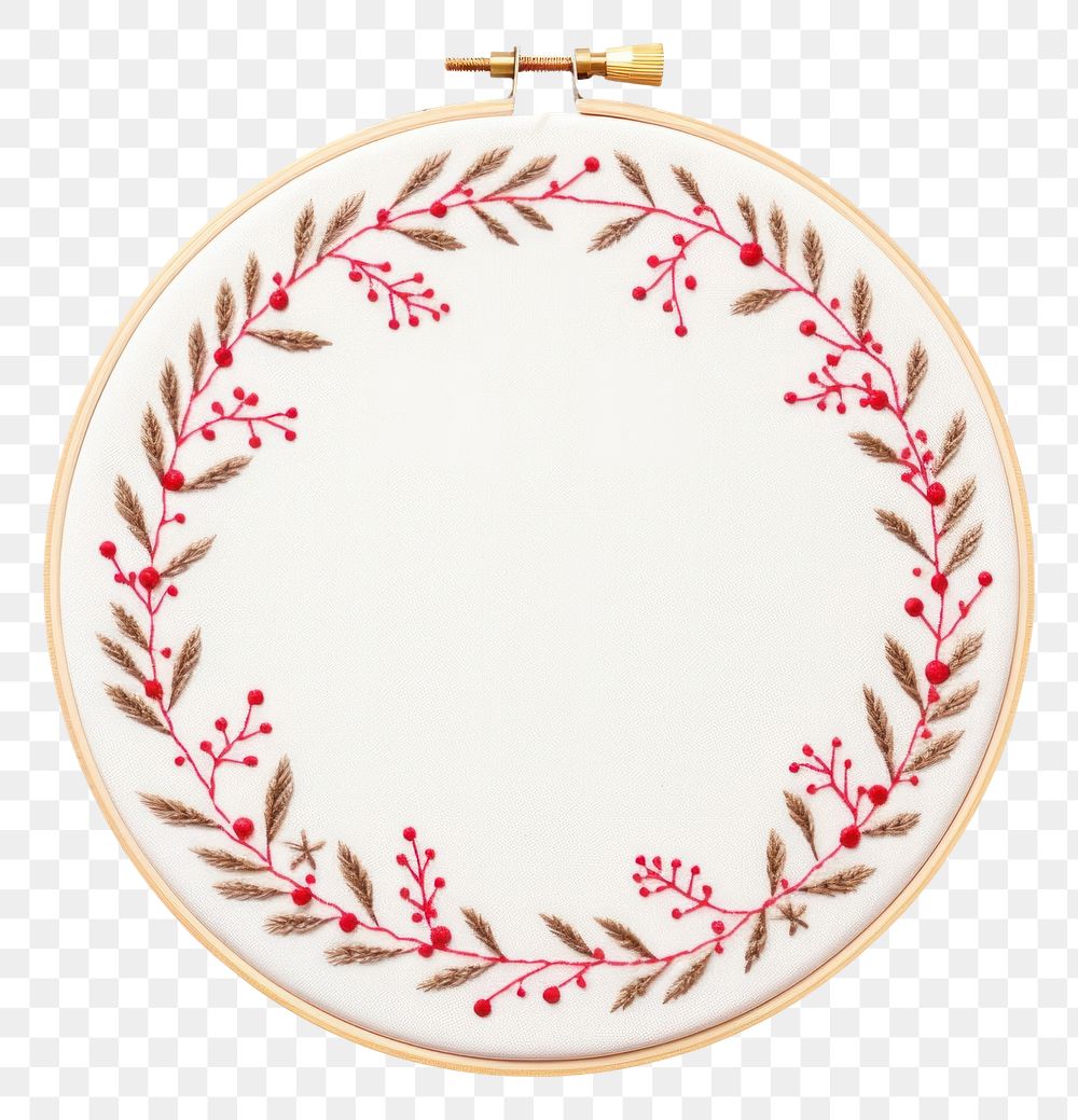 PNG Minimal Christmas embroidery hoop | Free PNG - rawpixel