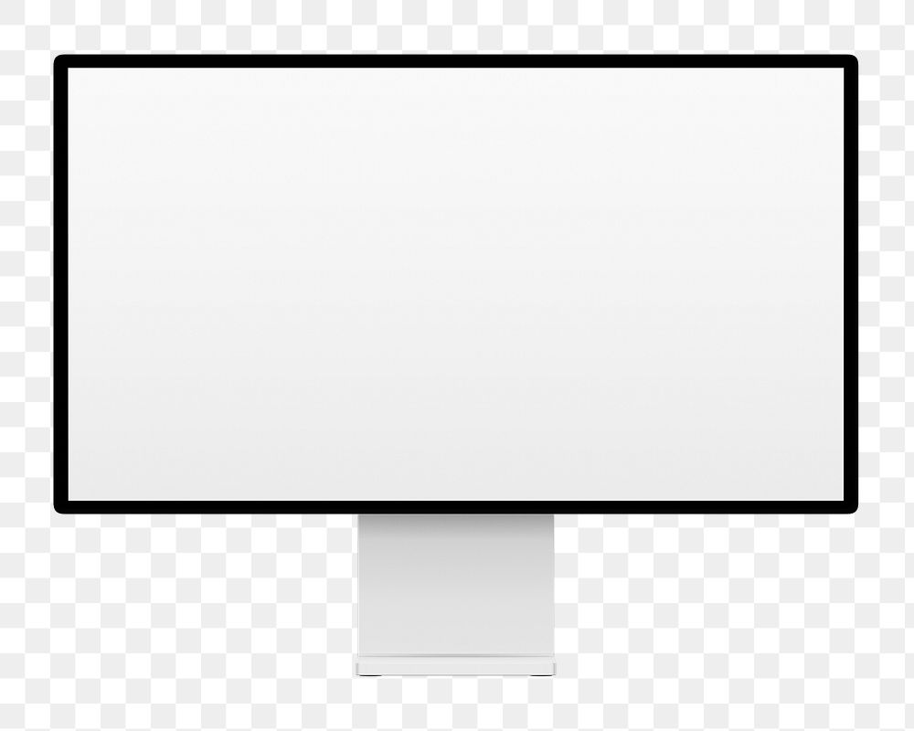 Blank computer screen png, digital | Premium PNG - rawpixel
