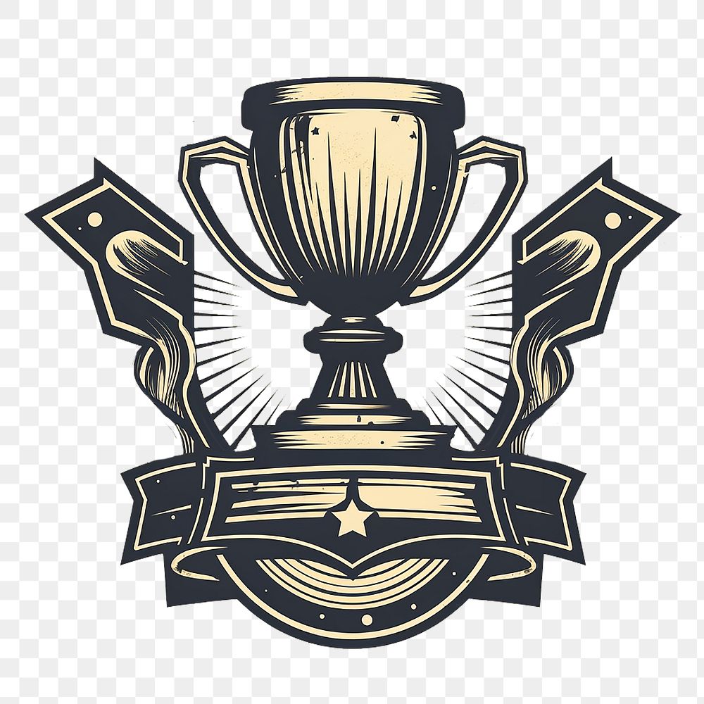 PNG Trophy symbol logo achievement. | Free PNG - rawpixel