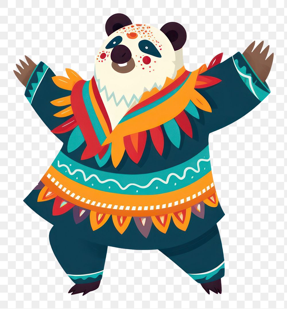 PNG Dancing bear representation creativity | Premium PNG - rawpixel