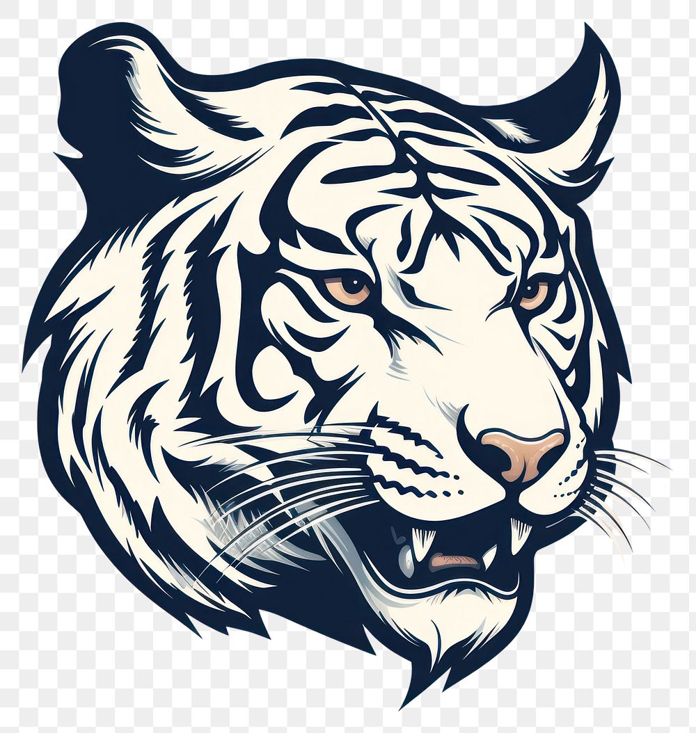PNG Tiger animal mammal logo | Free PNG - rawpixel