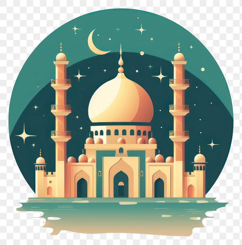 PNG Eid mubarak architecture building | Premium PNG - rawpixel