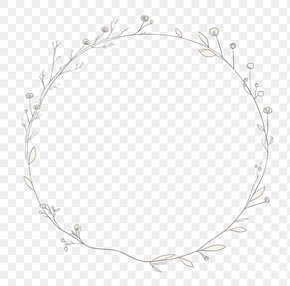 PNG Botanical pattern circle graphics. | Free PNG - rawpixel