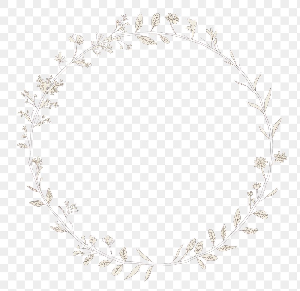 PNG Botanical pattern circle plant. | Free PNG - rawpixel