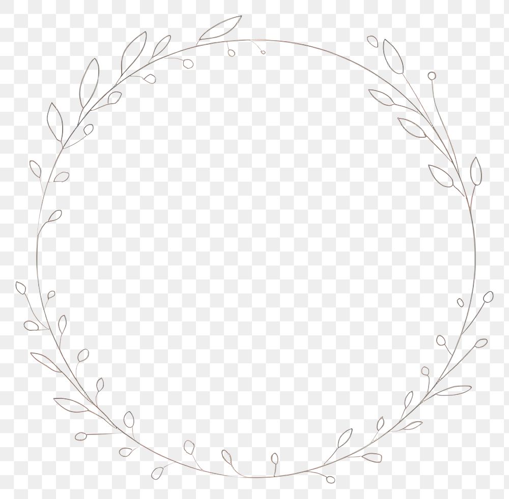 PNG Leaf pattern circle graphics. | Free PNG - rawpixel
