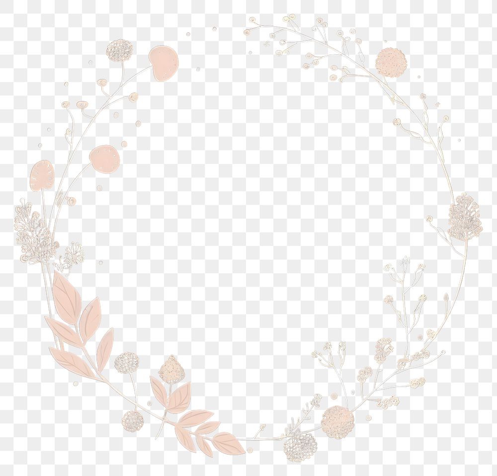 PNG Botanical pattern circle flower | Free PNG - rawpixel