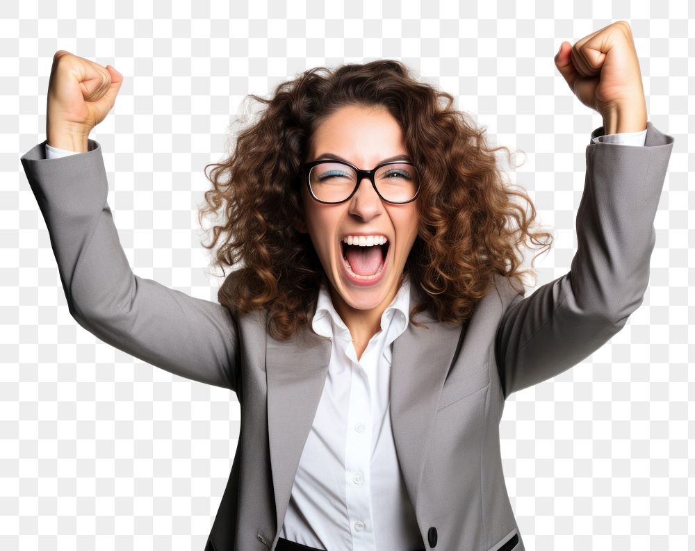 PNG Shouting laughing glasses adult. | Free PNG - rawpixel