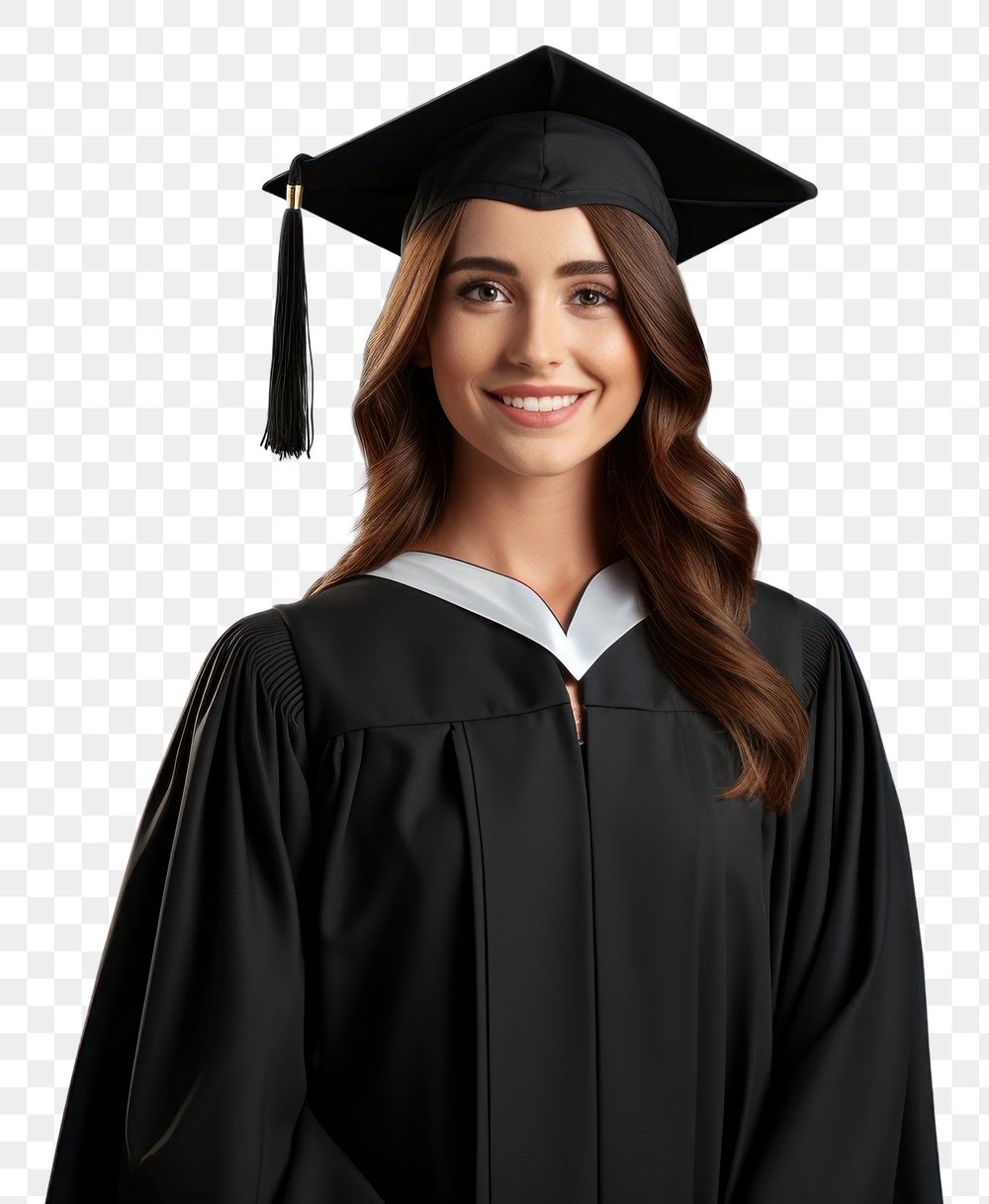 PNG women Wear graduation gown | Premium PNG - rawpixel