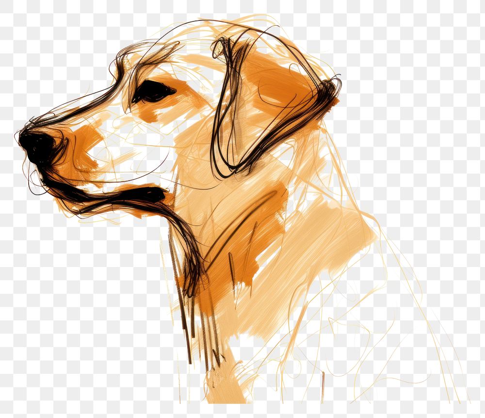 PNG Dog drawing animal mammal. | Premium PNG - rawpixel