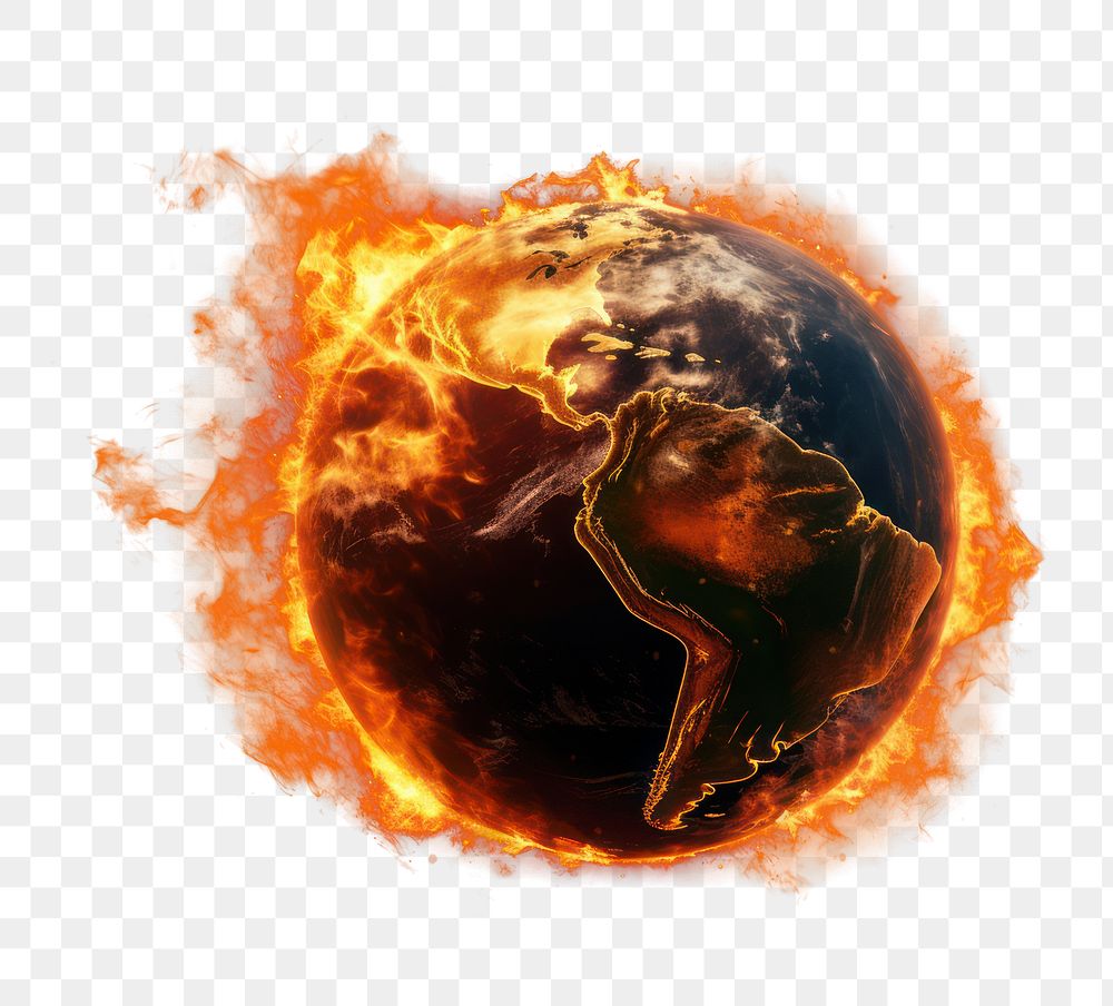 PNG Earth fire astronomy universe. | Free PNG - rawpixel