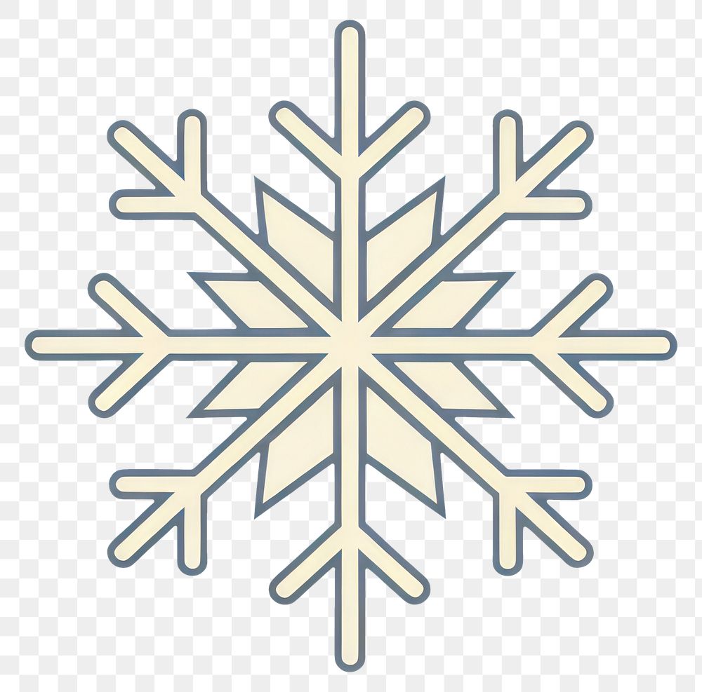 PNG Snowflake line logo creativity. | Free PNG - rawpixel
