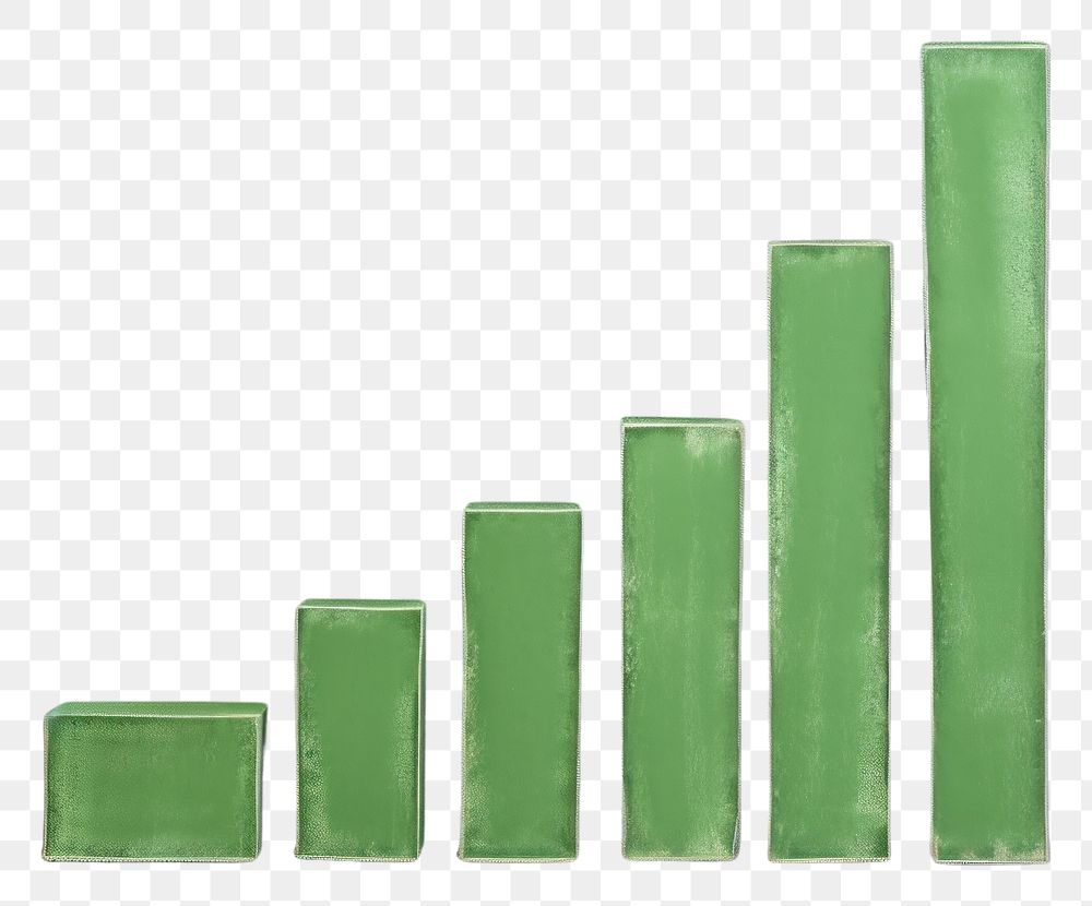 PNG Bar chart green blackboard | Free PNG - rawpixel