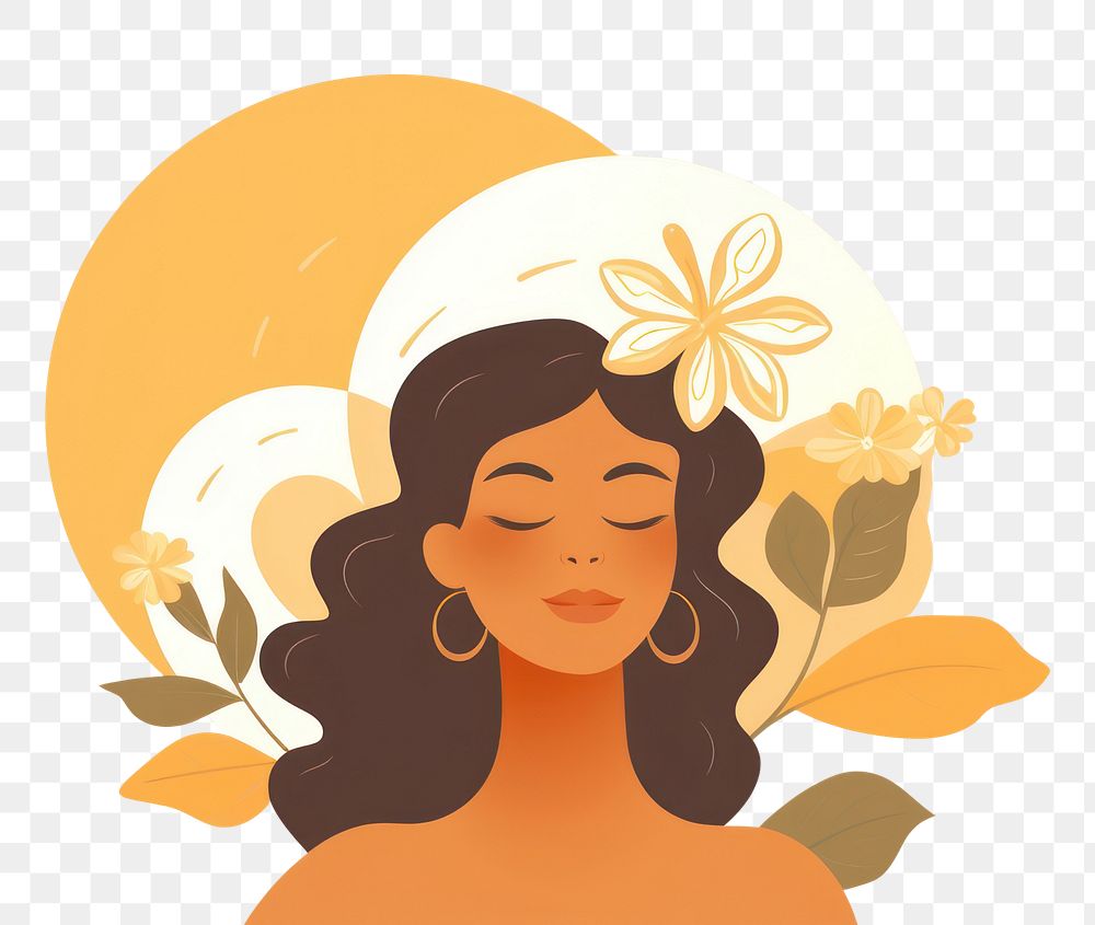 PNG Positive thinking portrait drawing | Free PNG - rawpixel