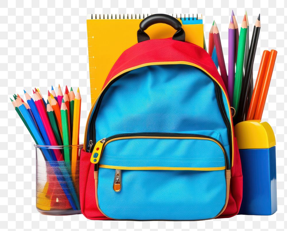 PNG School backpack pencil school | Free PNG - rawpixel